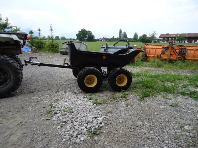 QUAD- RASENTRAKTOR ANHÄNGER EUR 150,00 - PicClick DE